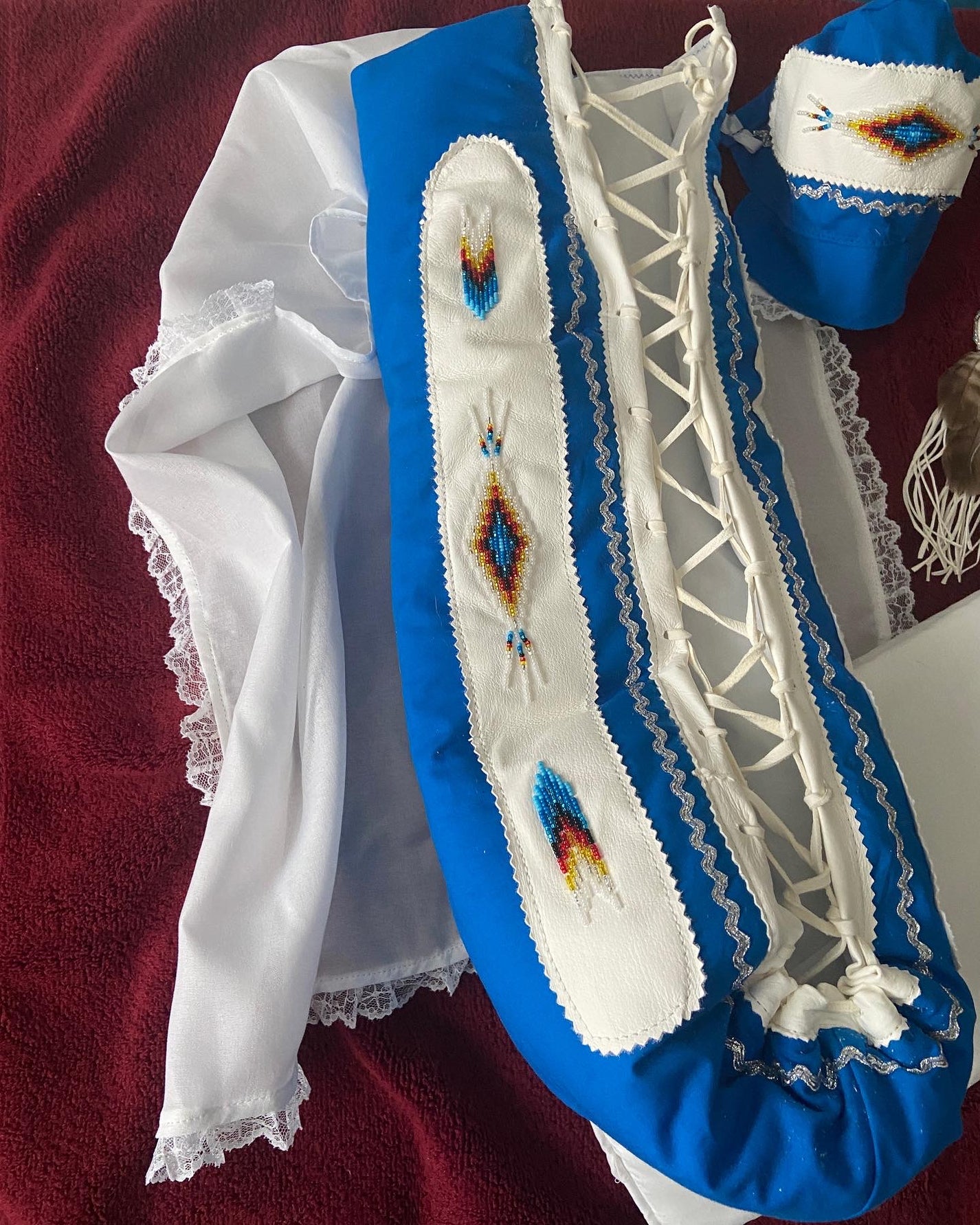 Handmade Beaded Baby Moss Bag – TheCreeWomanInCanada